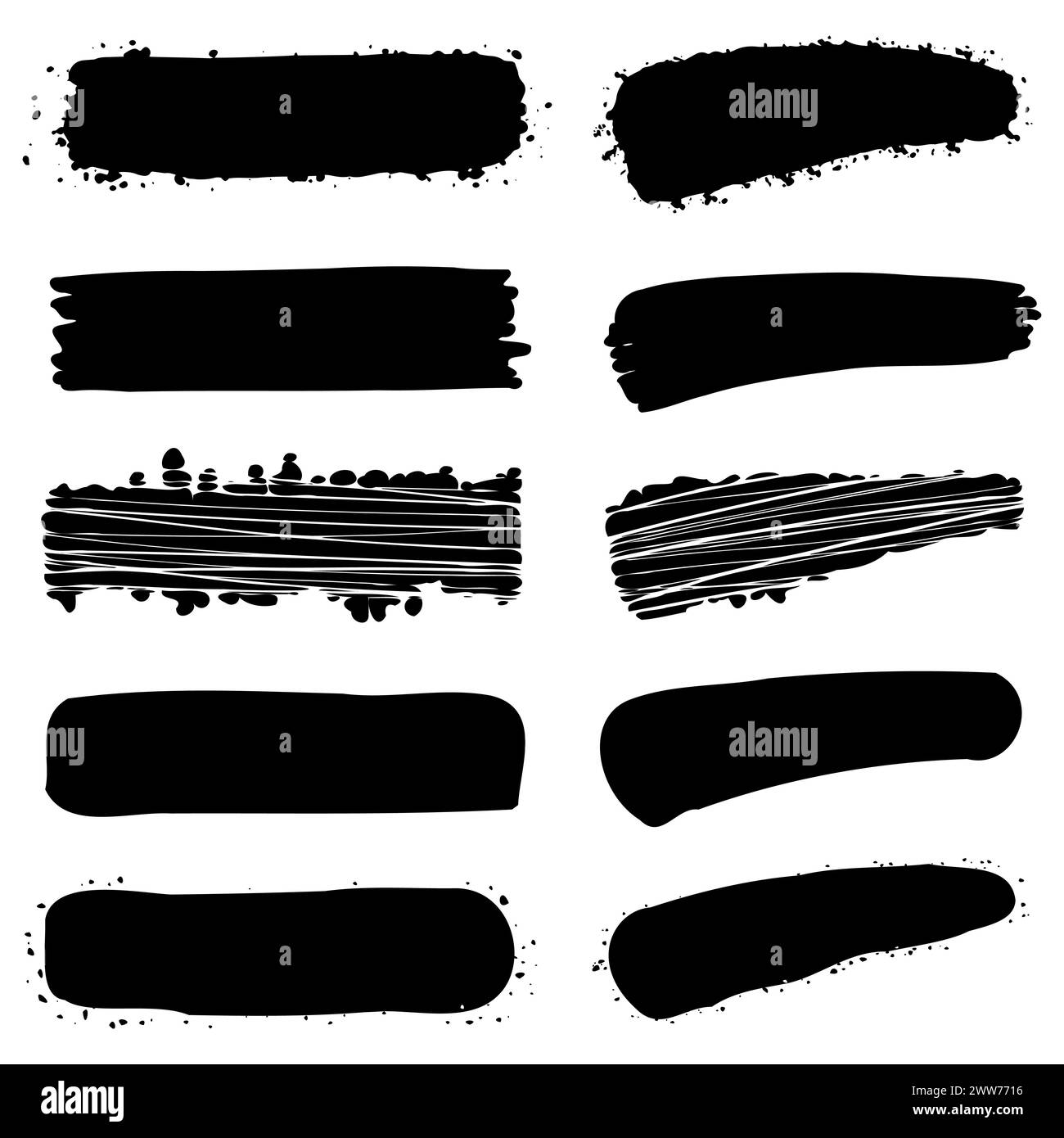 Hand Drawn Splash Stock Vector Images Alamy