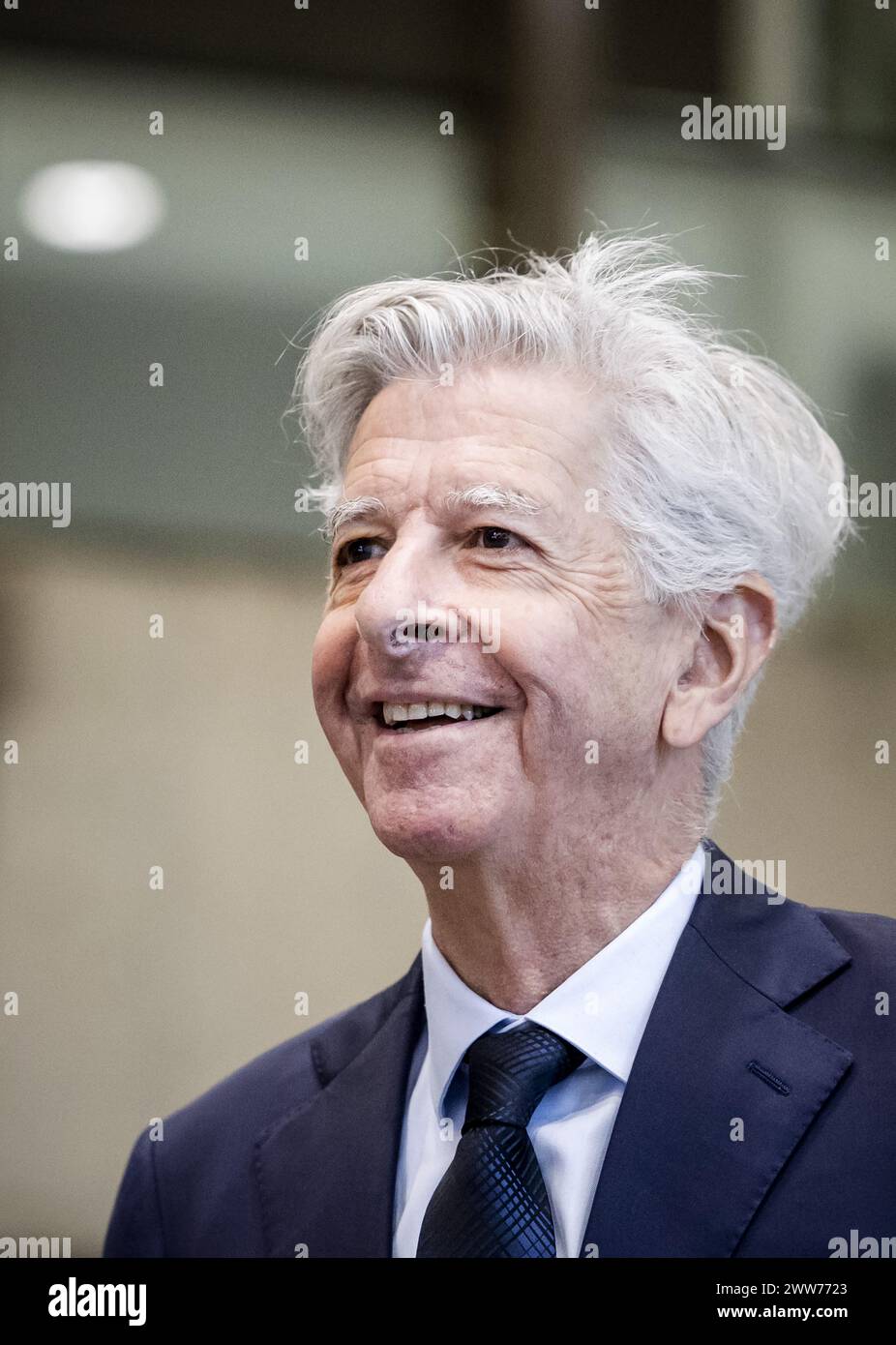 THE HAGUE - Former informant Ronald Plasterk arrives for a conversation ...