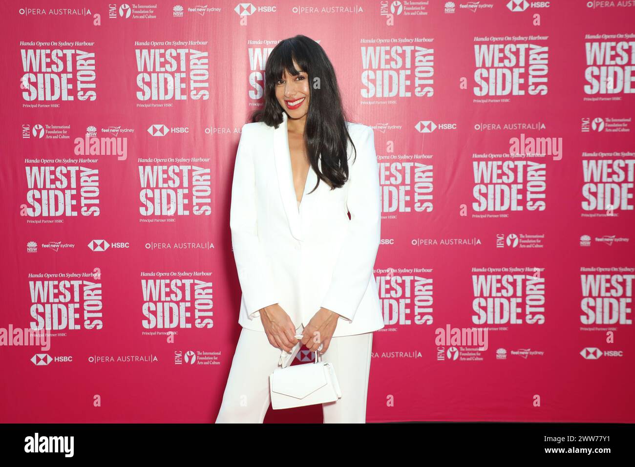 Sydney, Australia. 22nd March 2024. West Side Story on Sydney Harbour ...