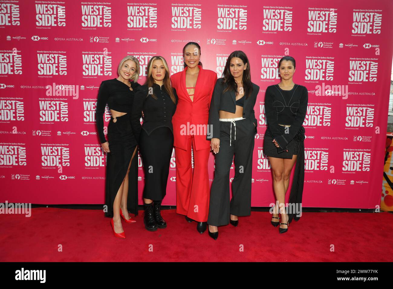 Sydney, Australia. 22nd March 2024. West Side Story on Sydney Harbour ...