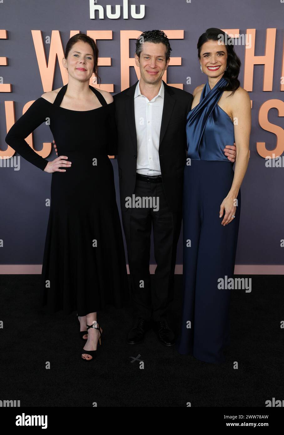 Los Angeles, Ca. 21st Mar, 2024. Erica Lipez, Thomas Kail, Georgia ...