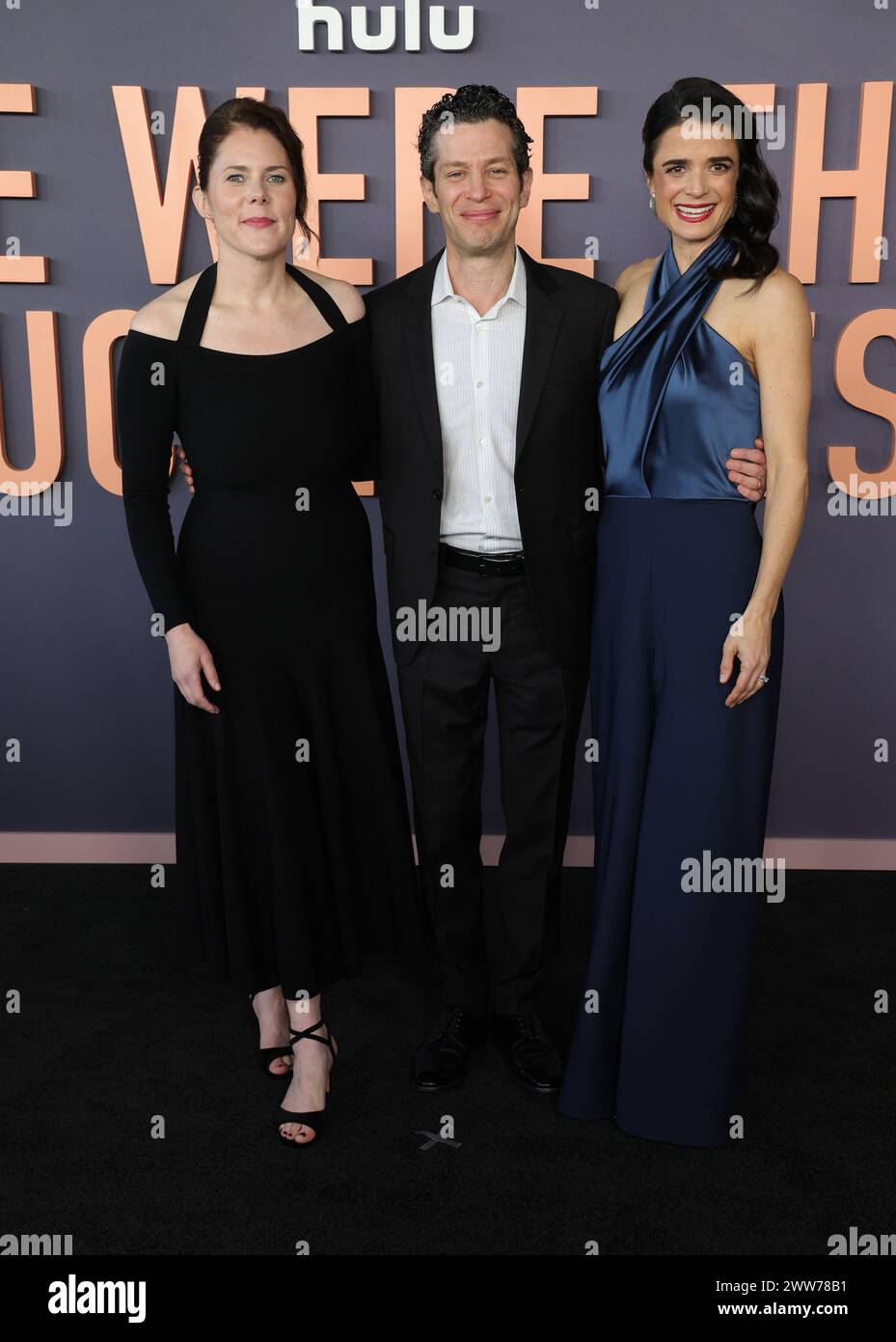 Los Angeles, Ca. 21st Mar, 2024. Erica Lipez, Thomas Kail, Georgia ...