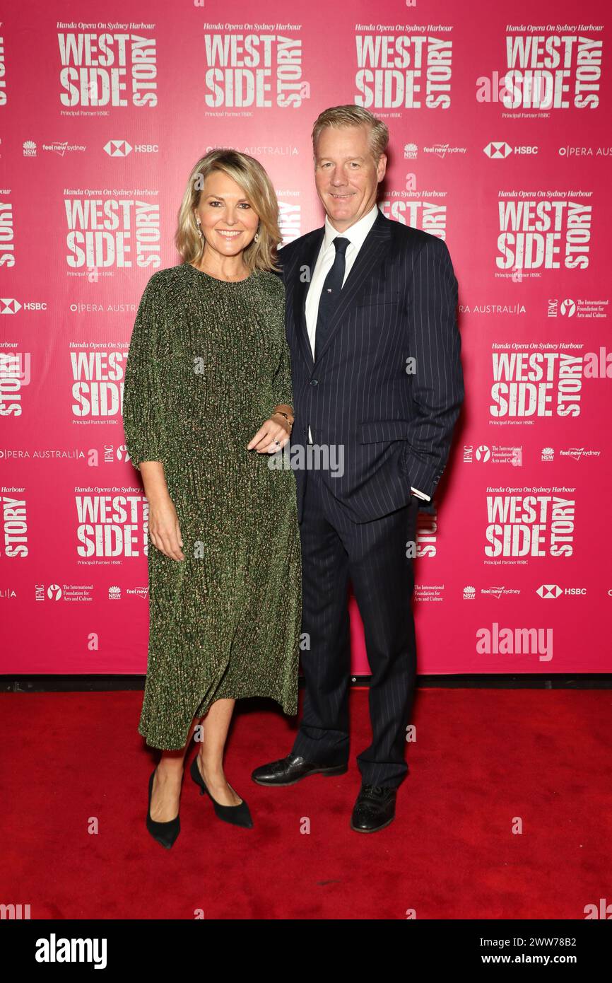 Sydney, Australia. 22nd March 2024. West Side Story on Sydney Harbour ...