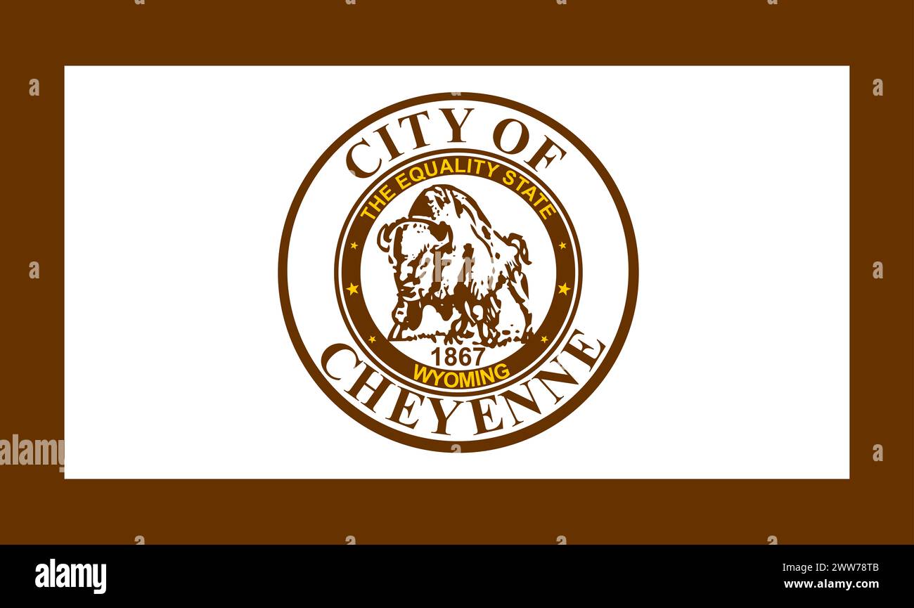 Cheyenne flag hi-res stock photography and images - Alamy