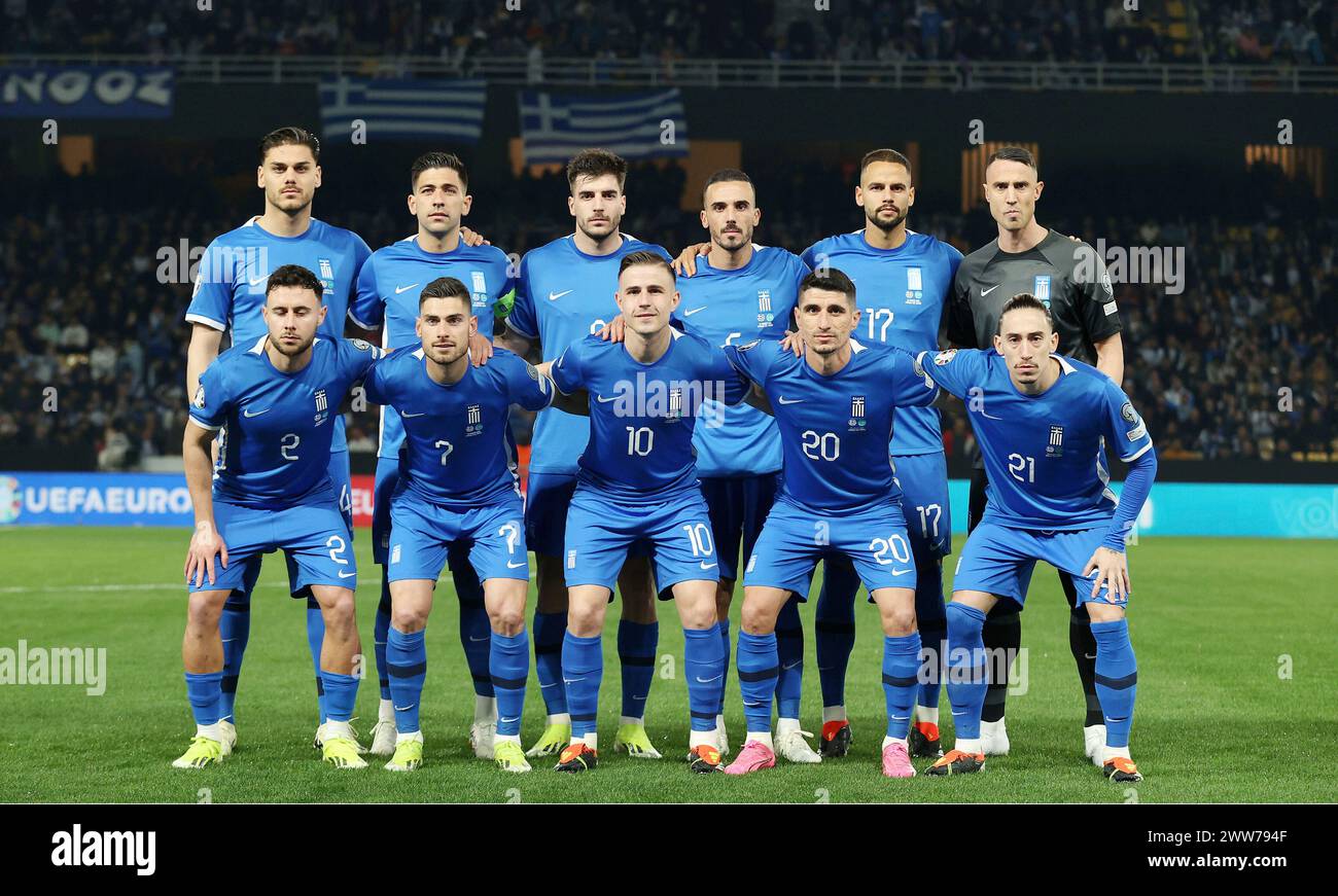 Athens, Griechenland. 20th Mar, 2024. firo: 03/21/2024, football ...