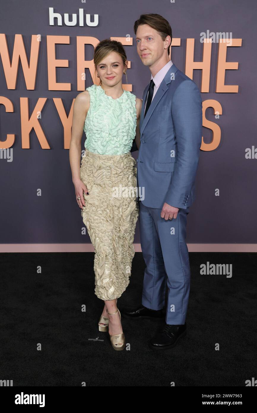 Los Angeles, Ca. 21st Mar, 2024. Joey King, Steven Piet at Hulu's We ...