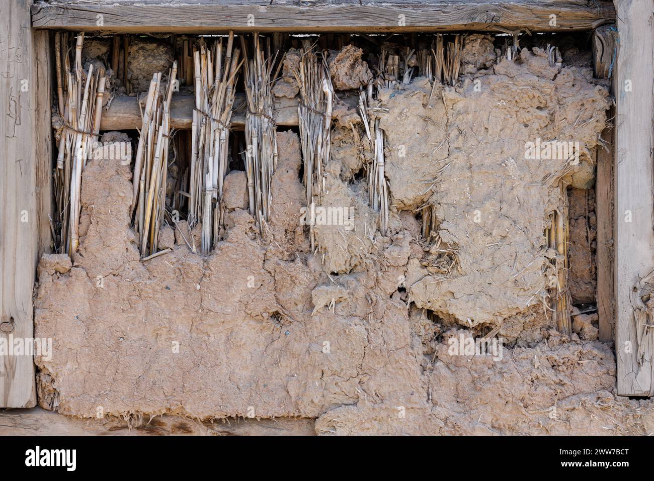 Wattle and daub texture hi-res stock photography and images - Alamy
