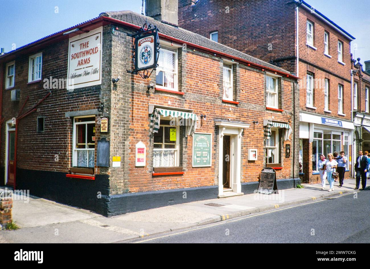 The Southwold Arms pub, Southwold, Suffolk, England, UK 1980s Stock ...