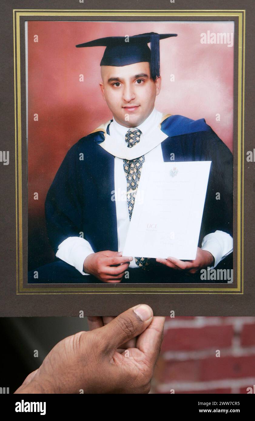 10/08/11...Collect Photo..Shazad Ali 30 ..Three people were killed ...