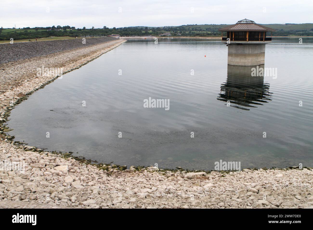 01/09/11 ..The reservoir today...Members of a sailing club are being ...
