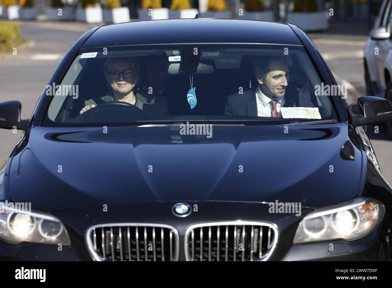 Minister for Further and Higher Education Simon Harris arrives for a ...