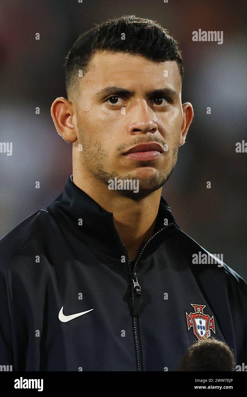 Guimaraes, Portugal. 21st Mar, 2024. Matheus Nunes (POR) Football ...