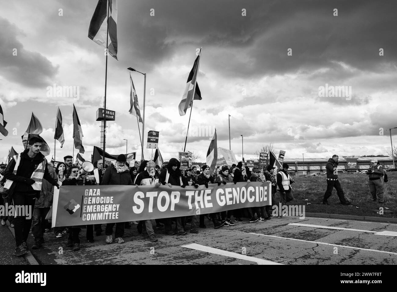 ProPalestine Demonstration In East End Of Glasgow Stock Photo - Alamy ProPalestine Demonstration In East End Of Glasgow Stock Photo - Alamy