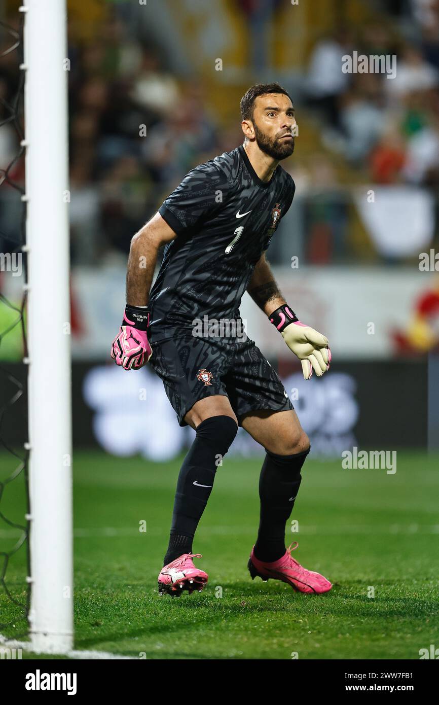 Guimaraes, Portugal. 21st Mar, 2024. Rui Patricio (POR) Football/Soccer ...