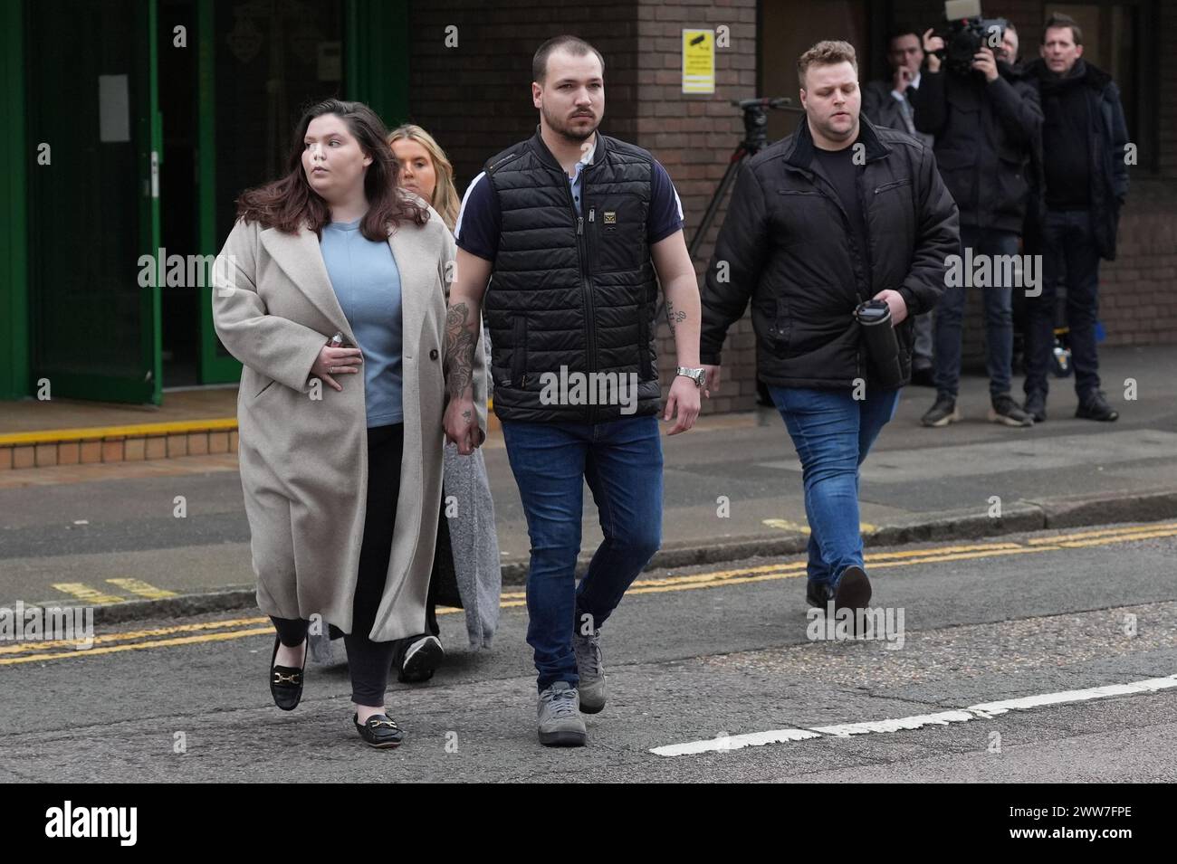 Ellie (left) and Harry Baxter (right), the son and daughter of Stephen ...