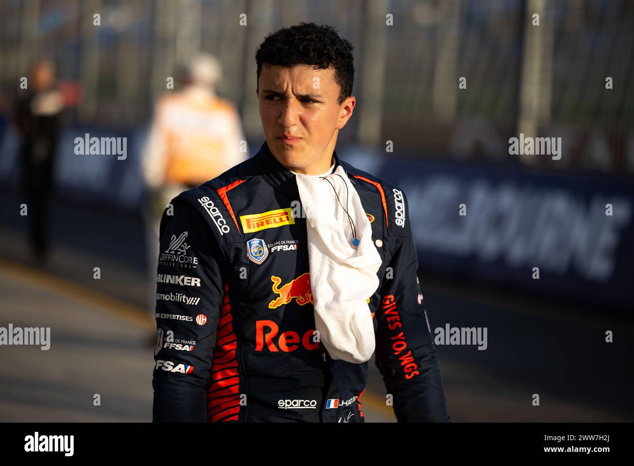 HADJAR Isack (fra), Campos Racing, Dallara F2 2024, portrait during the ...