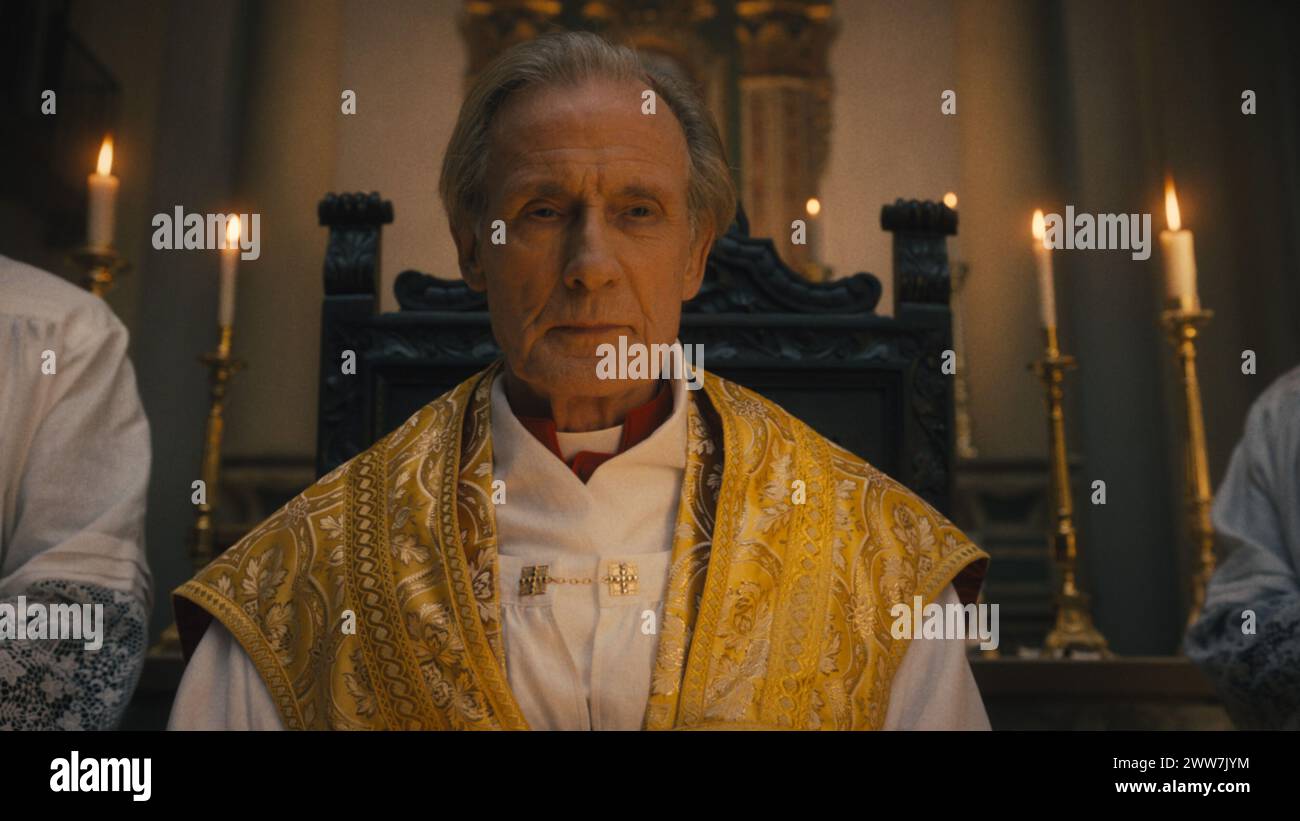 BILL NIGHY in THE FIRST OMEN (2024), directed by ARKASHA STEVENSON ...