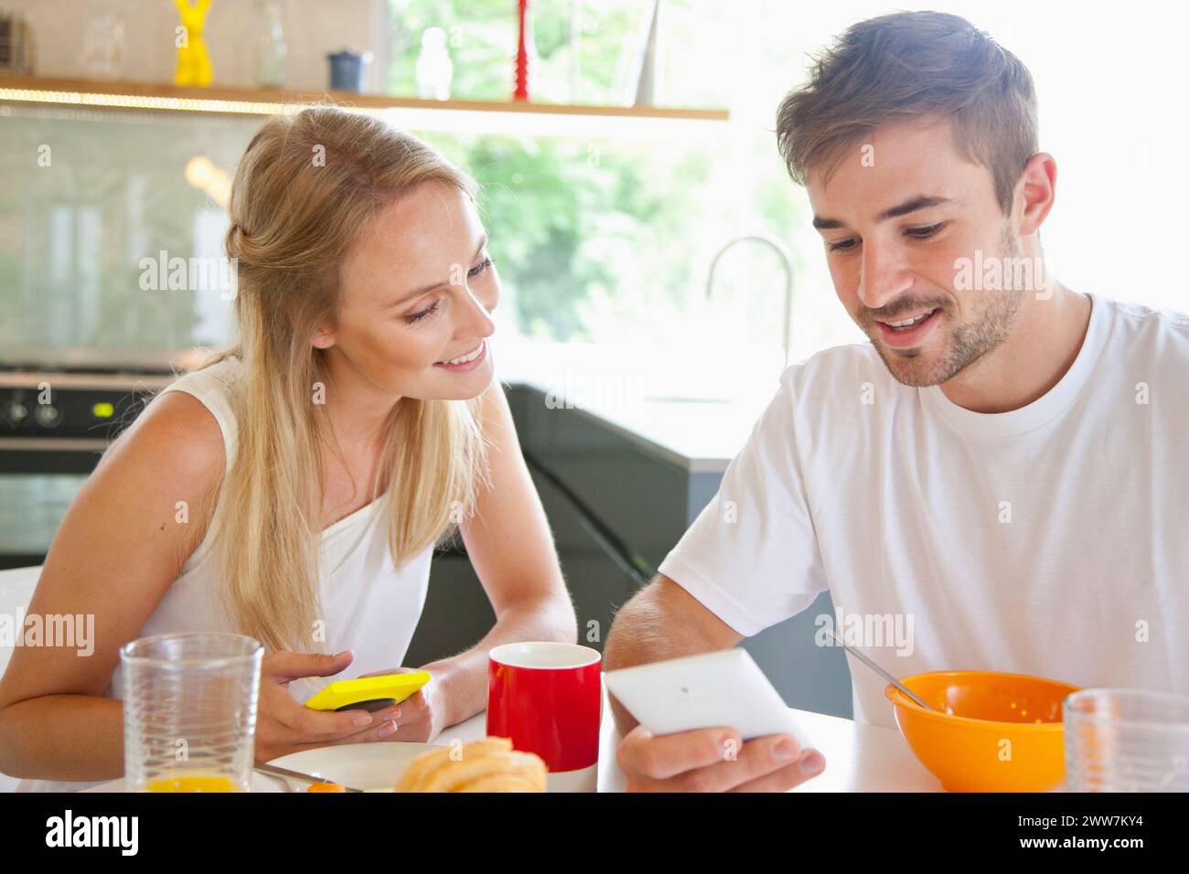Boyfriend breakfast hi-res stock photography and images - Alamy