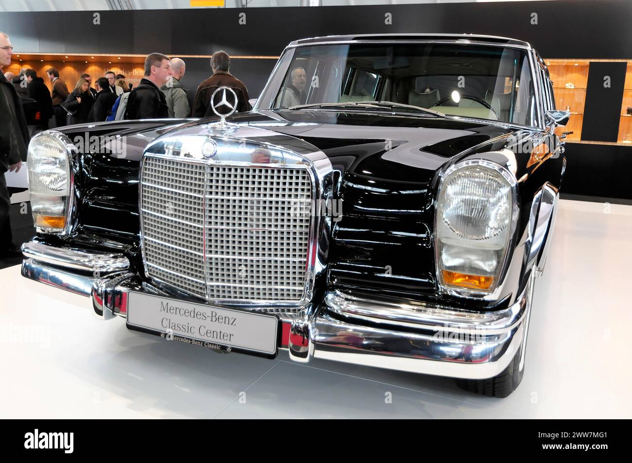 RETRO CLASSICS 2010, Stuttgart Trade Fair Centre, front view of a ...