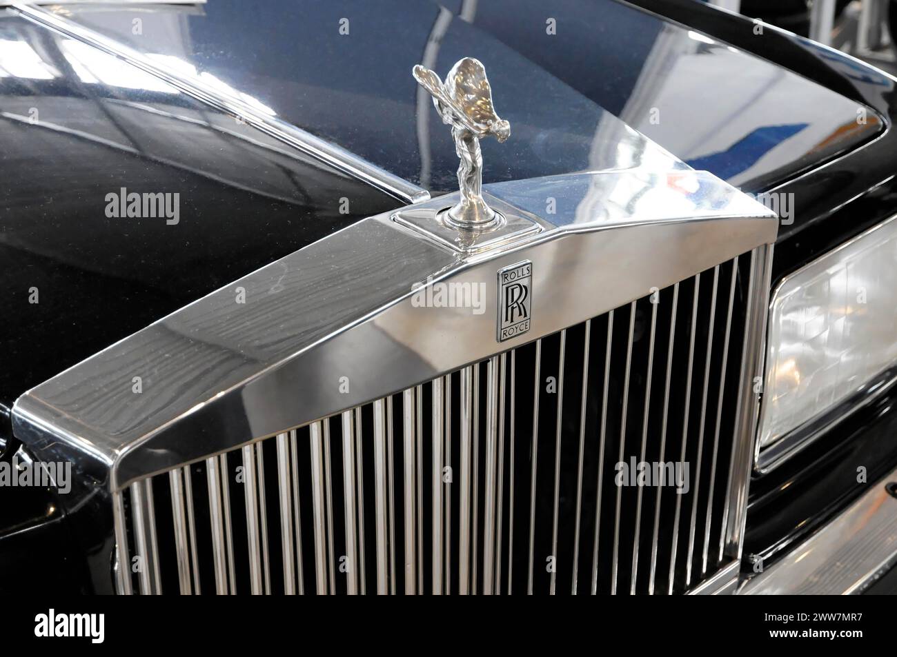 RETRO CLASSICS 2010, Stuttgart Messe, close-up of a Rolls-Royce ...