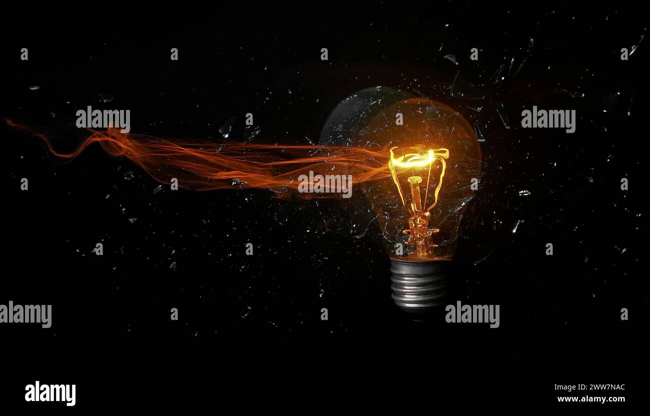 Destroyed bulb hi-res stock photography and images - Alamy