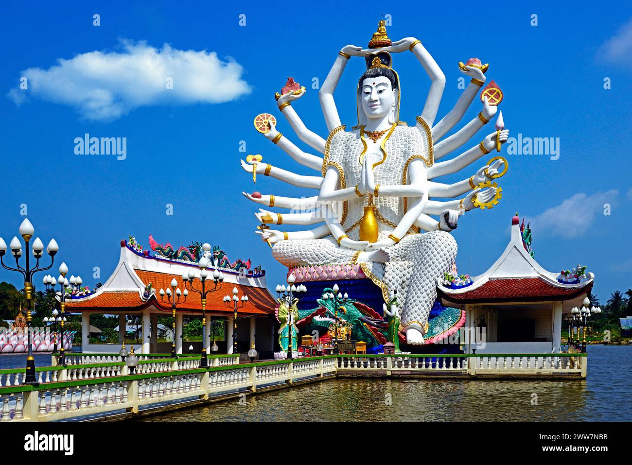 Statue buddhist goddess mercy guan hi-res stock photography and images ...