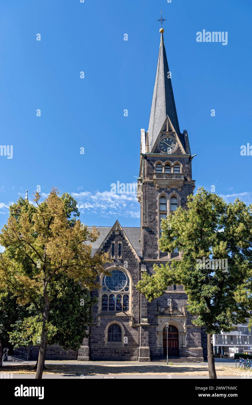 St John's Church, Neo-Gothic and Neo-Renaissance, Old Town, Giessen ...