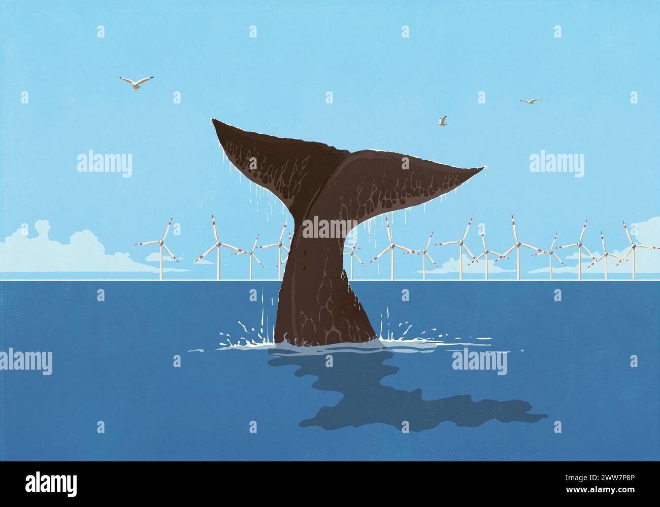 Whale fin turbine hi-res stock photography and images - Alamy