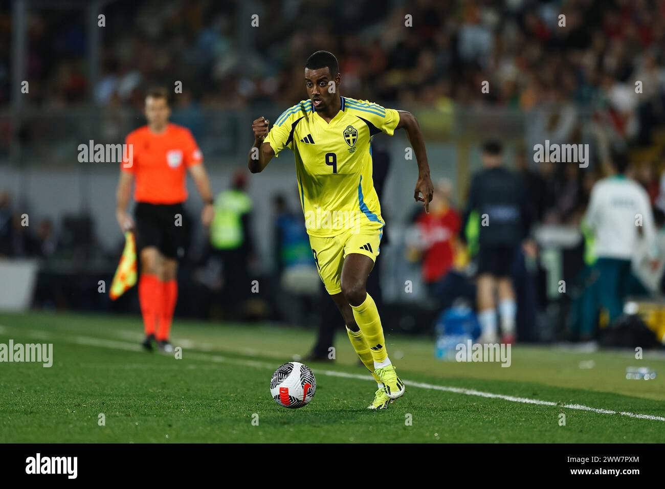 Guimaraes, Portugal. 21st Mar, 2024. Alexander Isak (SWE) Football ...