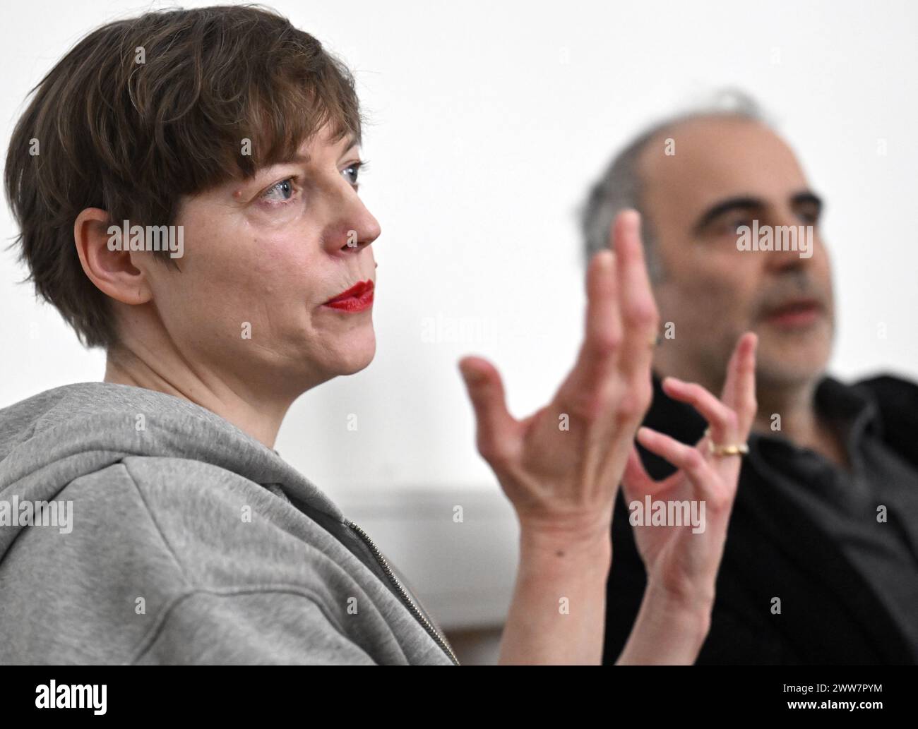 The new Diagonale management duo, Dominik Kamalzadeh and Claudia Slanar ...