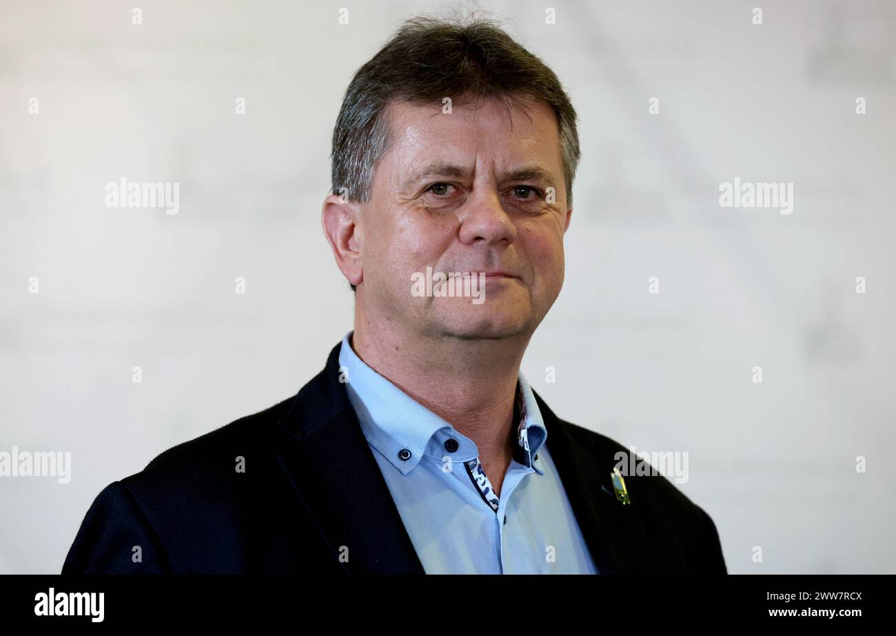 Linstow, Germany. 22nd Mar, 2024. Karsten Trunk from Loitz is elected ...