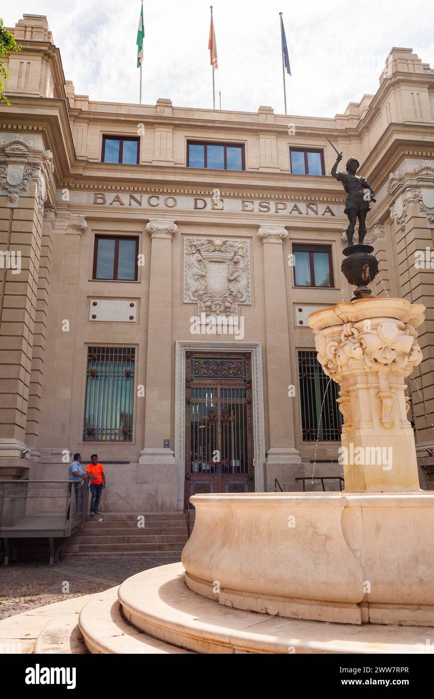 Seville, Spain, Front Historic Spanish Monument, « Bank of Spain ...