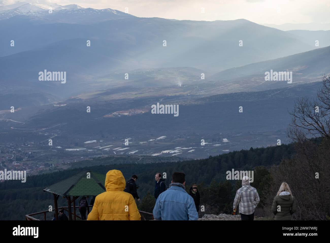 03-17-2024 visiting Votno mountain, Skopje, North Macedonia Landscape ...