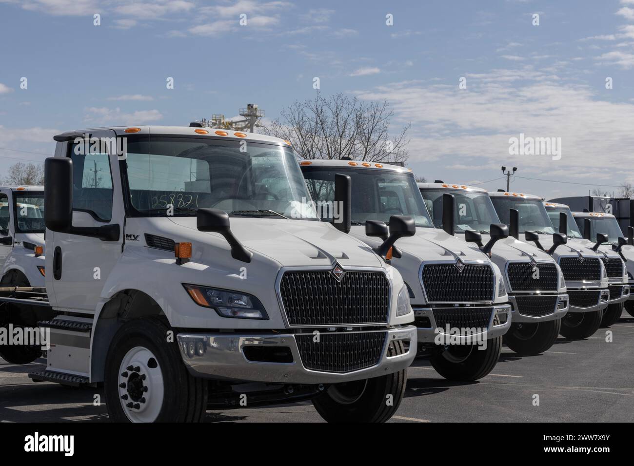 Indianapolis - March 20, 2024: Navistar International Semi Tractor ...