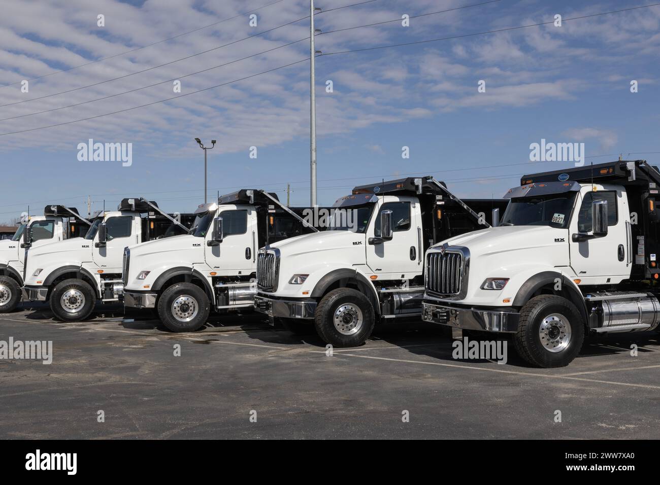 Indianapolis - March 20, 2024: Navistar International Semi Tractor ...