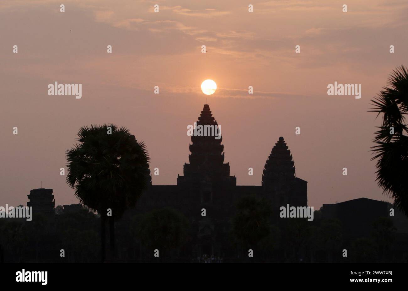 Siem Reap. 22nd Mar, 2024. This photo taken on March 22, 2024 shows the ...