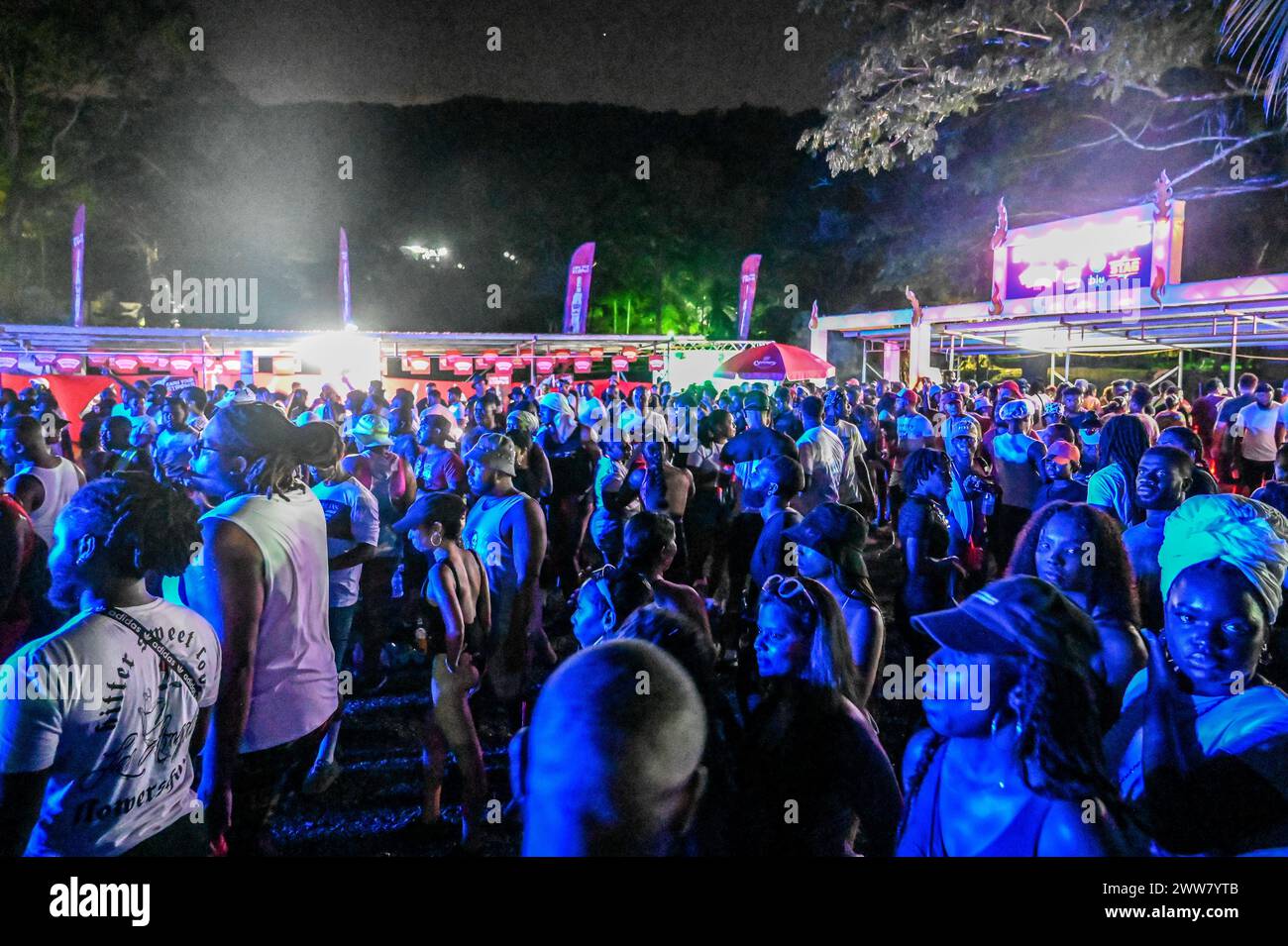 Trinidad carnival crowd hi-res stock photography and images - Alamy