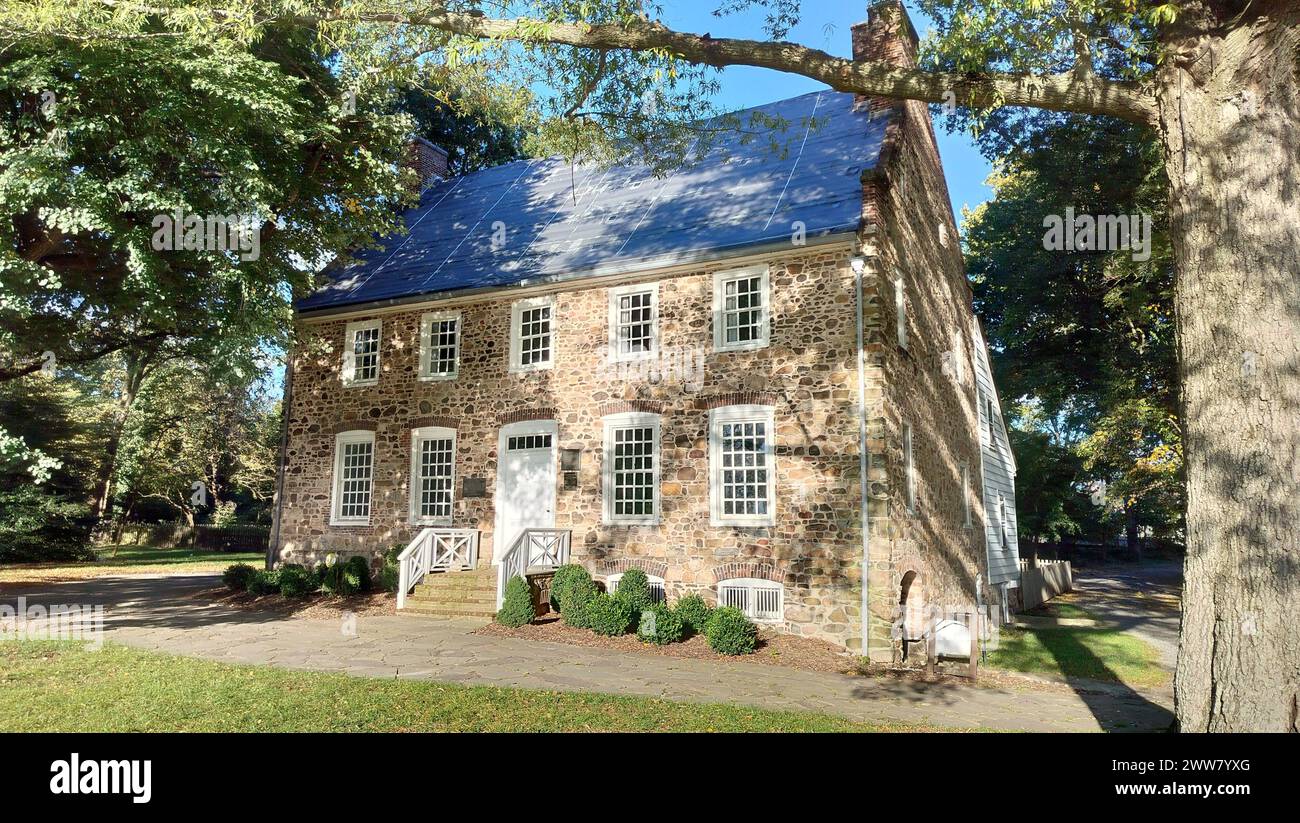 Conference House, 17th-century stone house in in the Tottenville ...