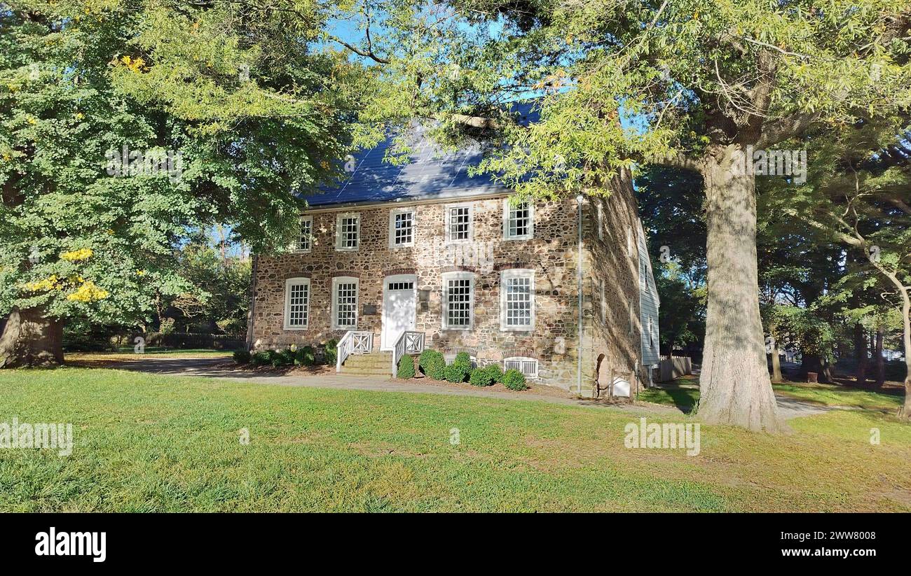 Conference House, 17th-century stone house in in the Tottenville ...