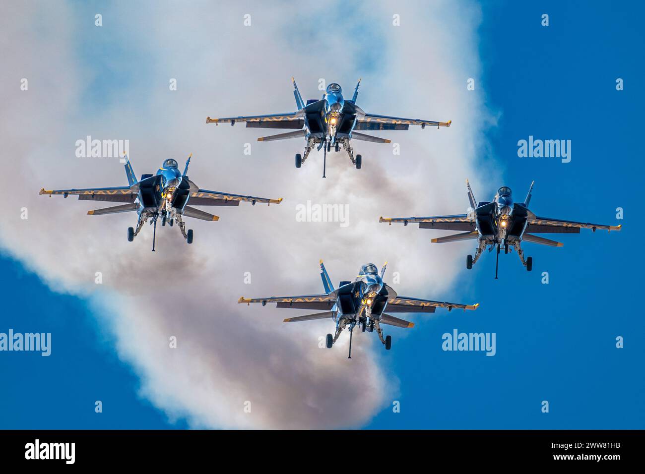 The Blue Angels Stock Photo - Alamy