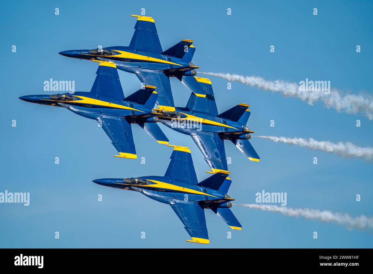 The Blue Angels Stock Photo - Alamy
