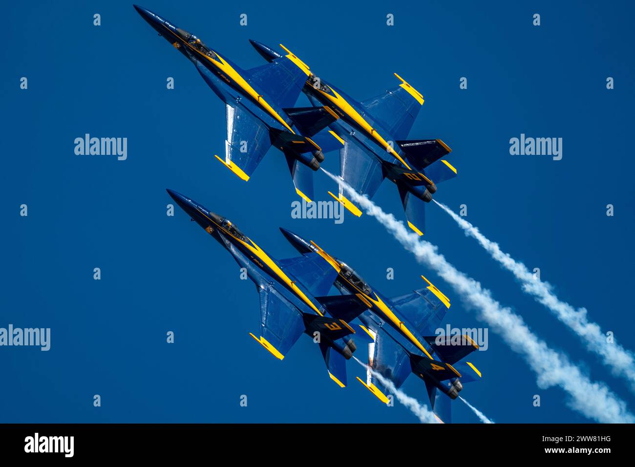 The Blue Angels Stock Photo - Alamy