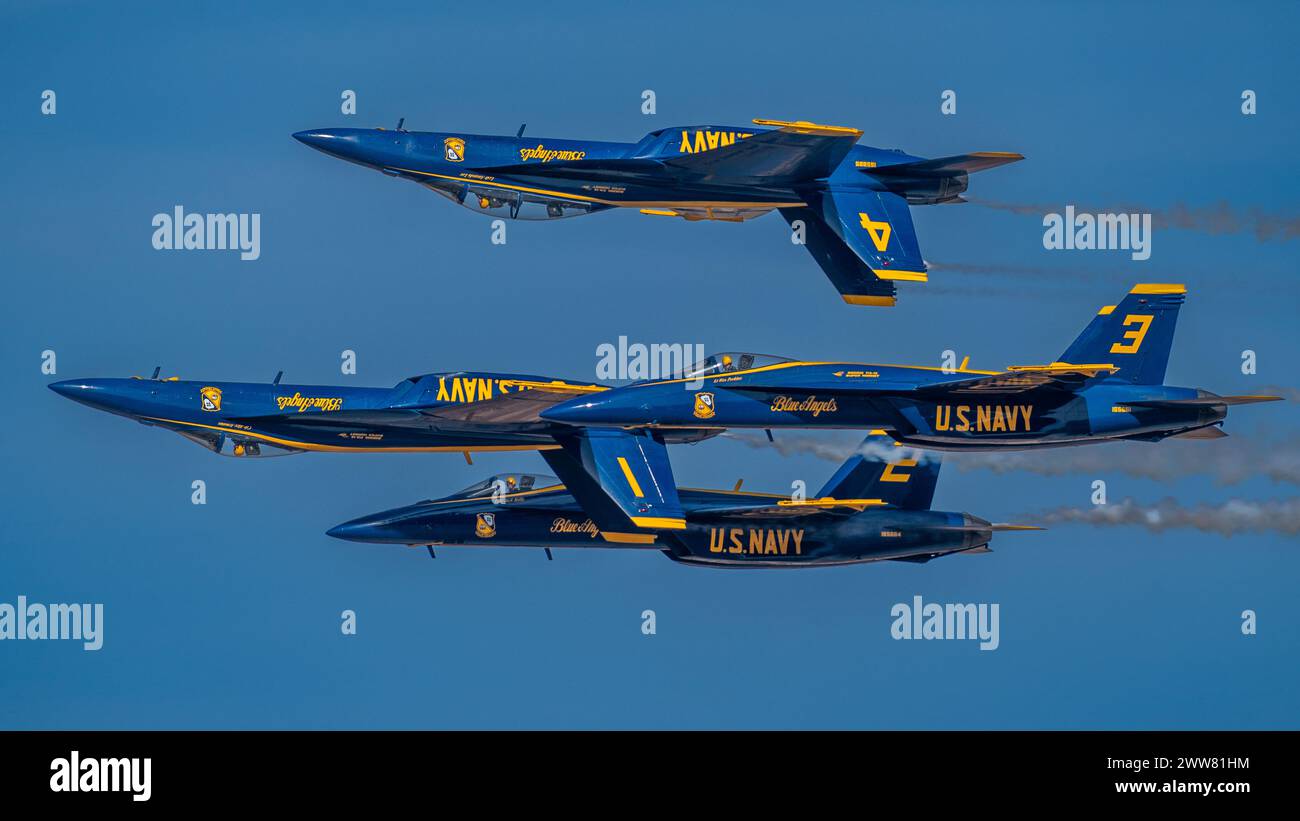 The Blue Angels Stock Photo - Alamy