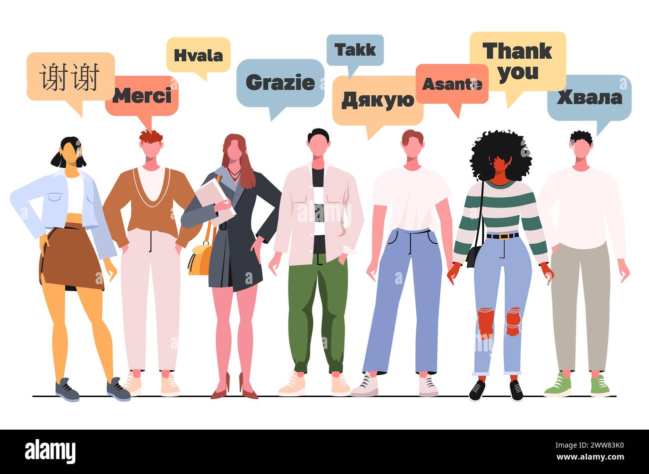 Thank you speech hi-res stock photography and images - Alamy