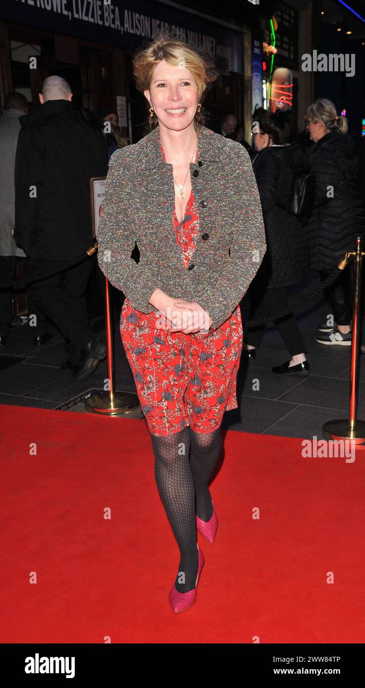Sister Act musical press night, London Julia Davis at the Sister Act ...