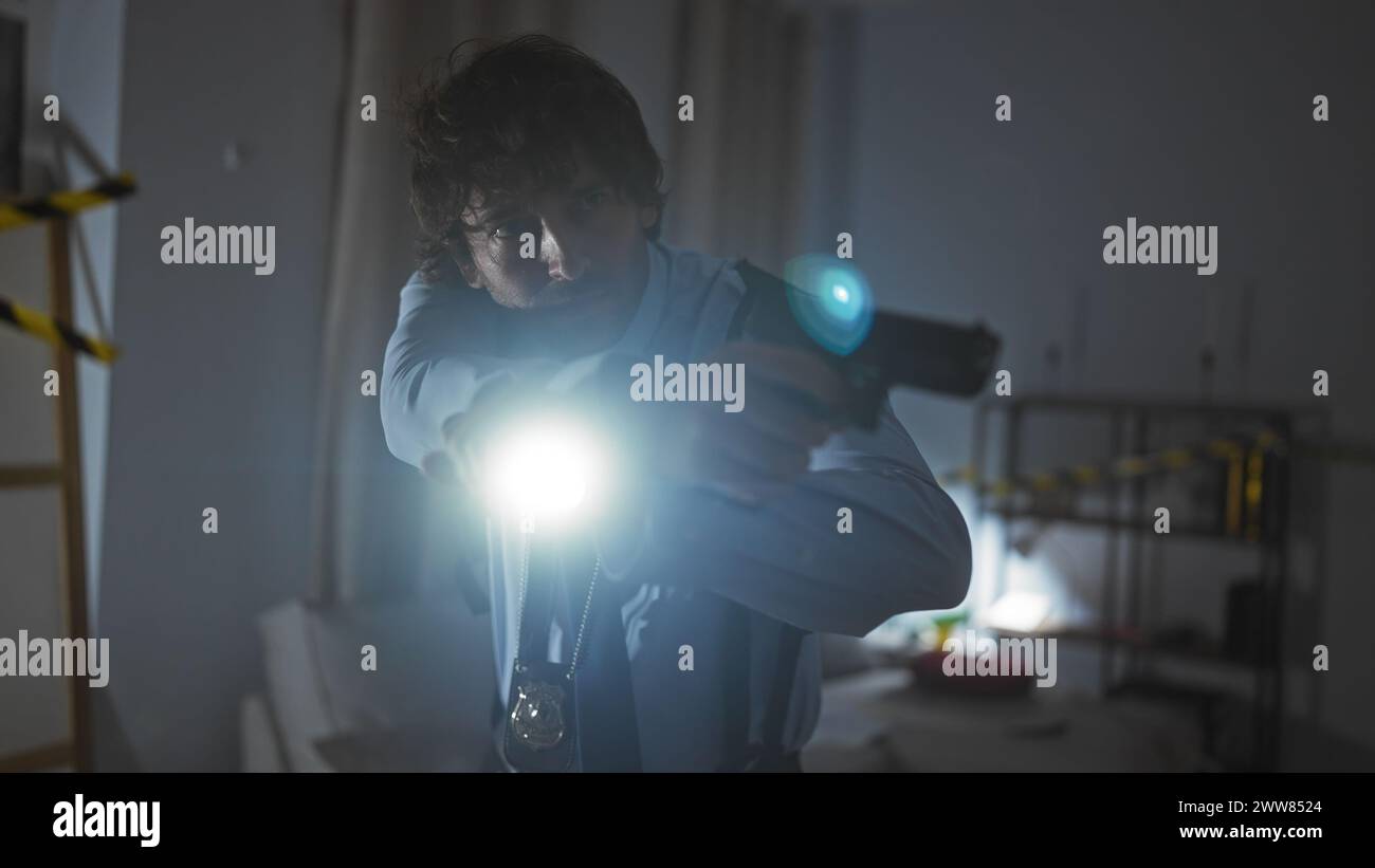 Dim lights man hi-res stock photography and images - Alamy