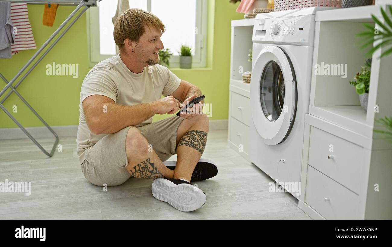 Handsome man tattoos using hi-res stock photography and images - Alamy