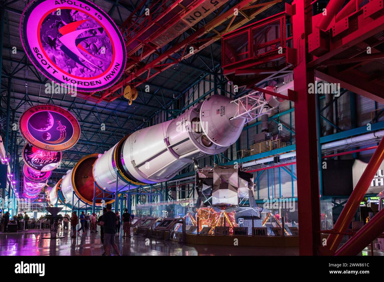 CAPE CANAVERAL, FLORIDA - 14 MARCH 2024. Apollo-Saturn V center at NASA ...