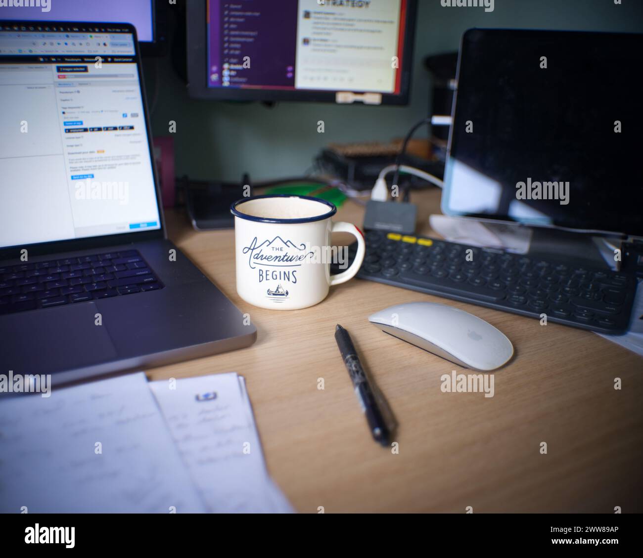 Remote employee hi-res stock photography and images - Alamy