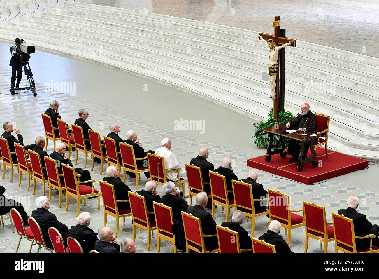 Vatican, Vatican. 22nd Mar, 2024. Italy, Rome, Vatican 2024/3/22 Card ...